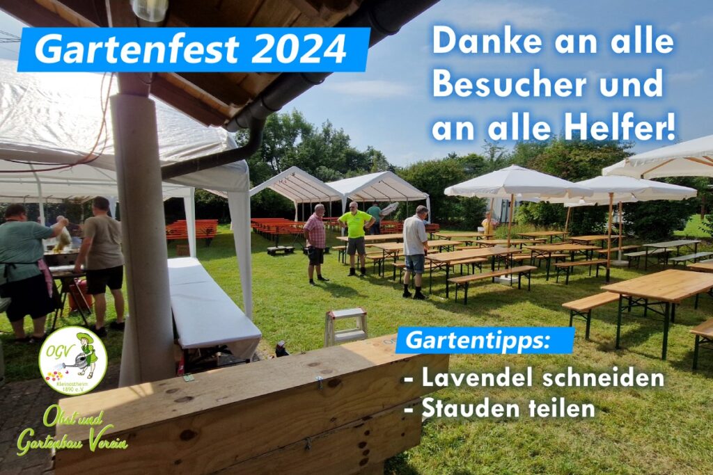 Gartenfest 2024 – Obst und Gartenbauverein Kleinostheim